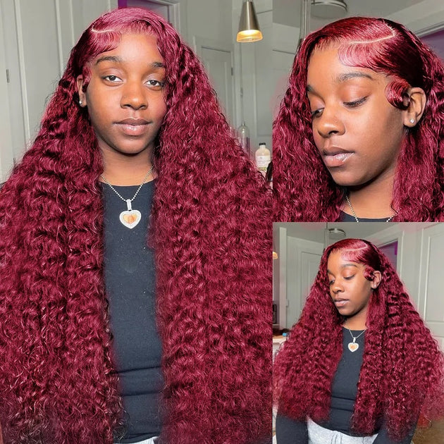 8A Color wig – Cranberry Hair